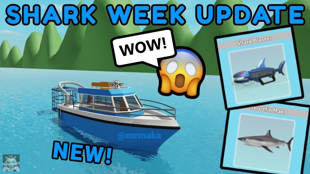 Shark Week update - SharkBite (Roblox)! - YouTube