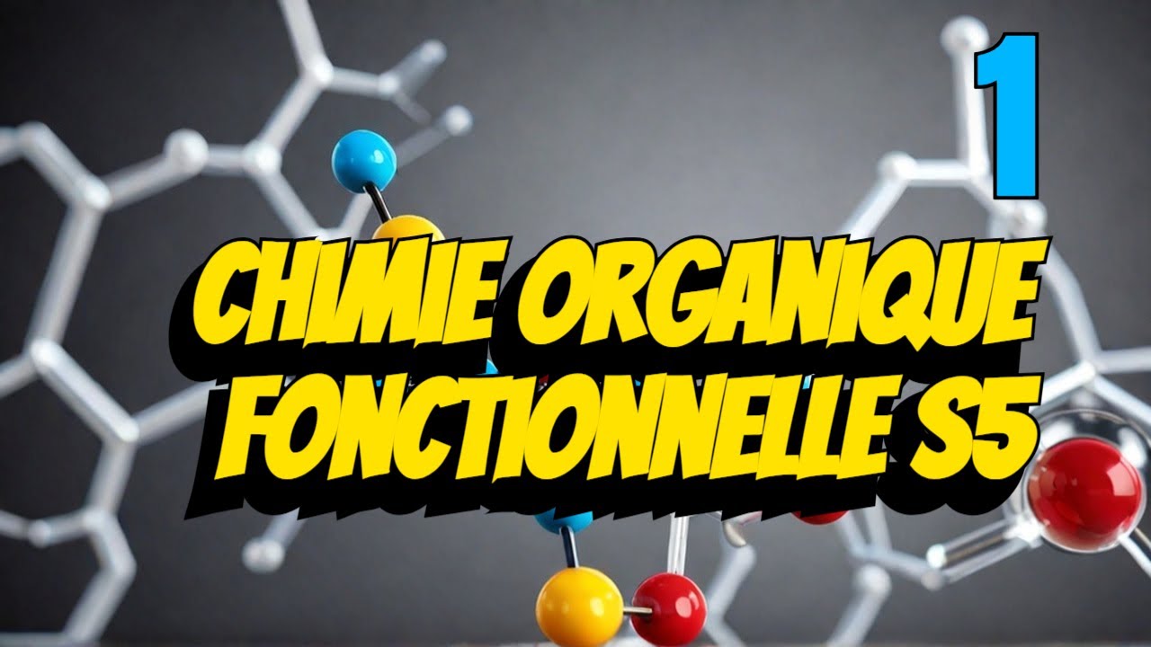 Chimie Organique Fonctionnelle S5 : chapitre1 les amines (video1) - YouTube