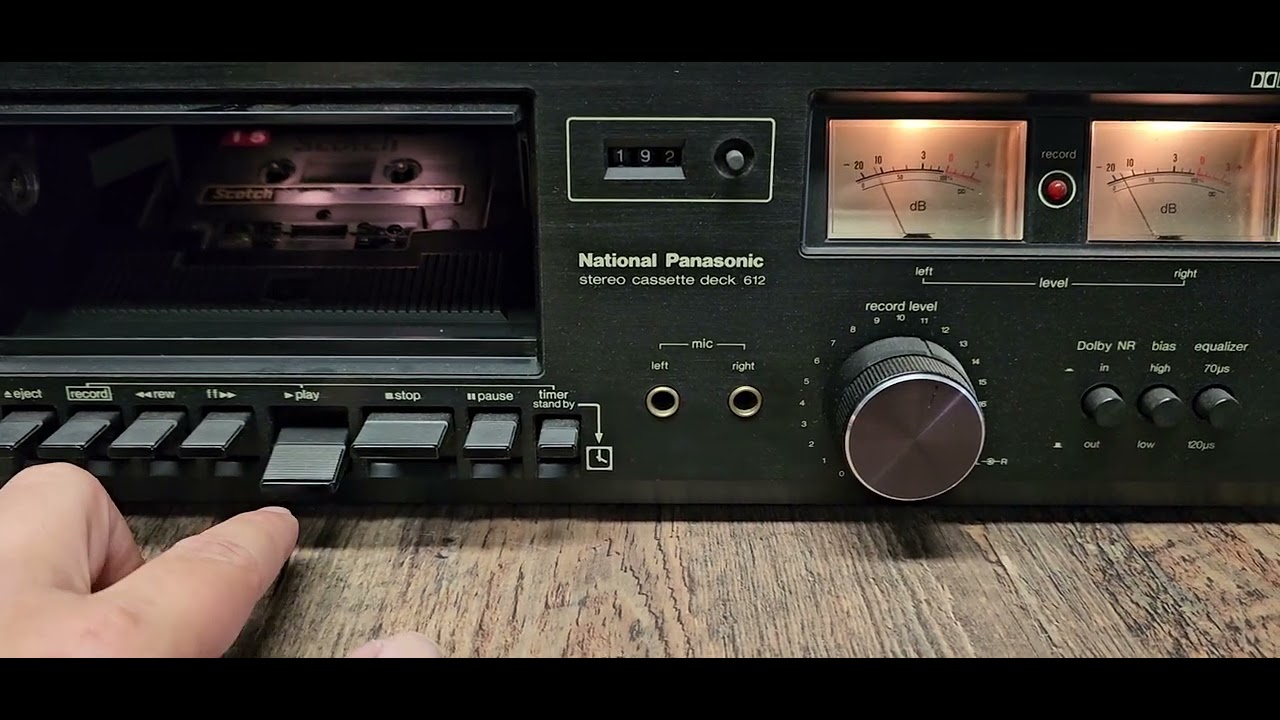 National Panasonic 612 - YouTube