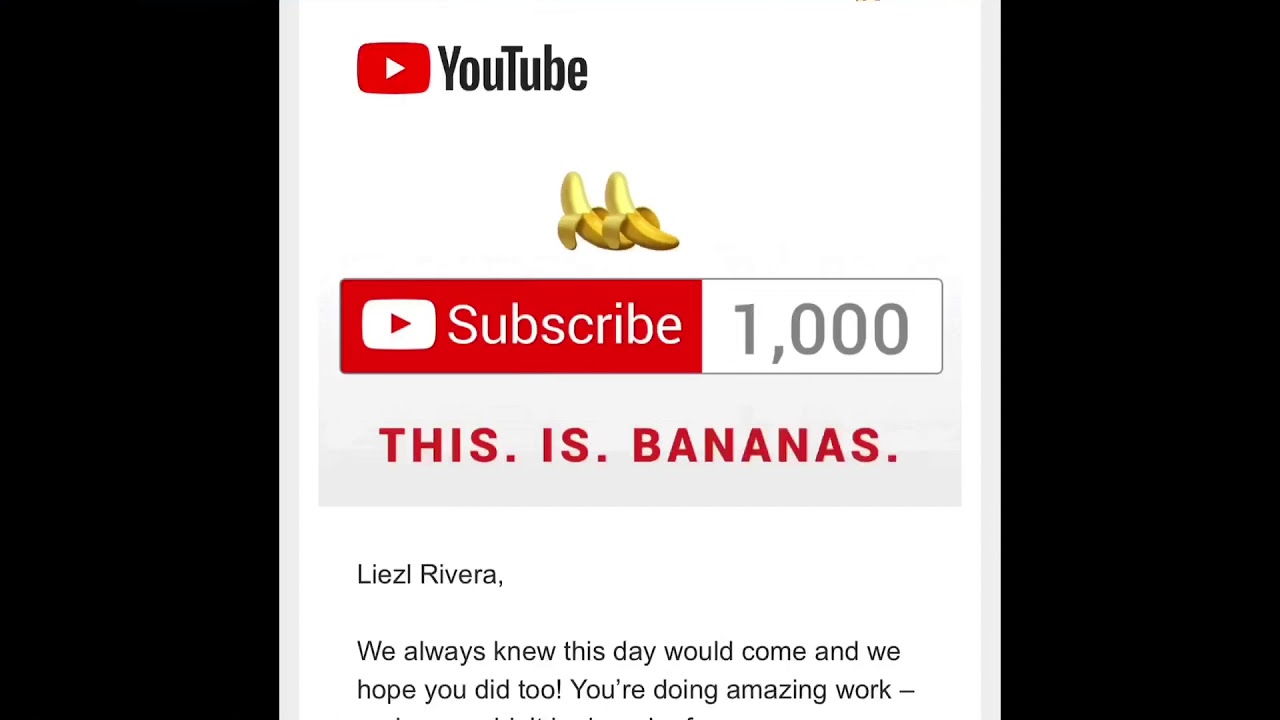 1000 bananas - YouTube