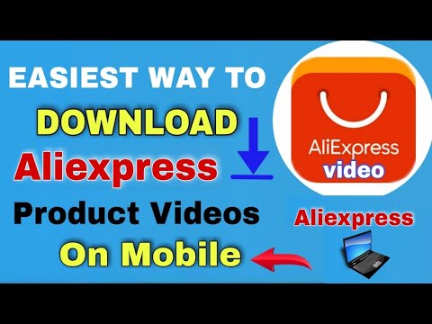 How To Download AliExpress Videos and images On Mobile - YouTube
