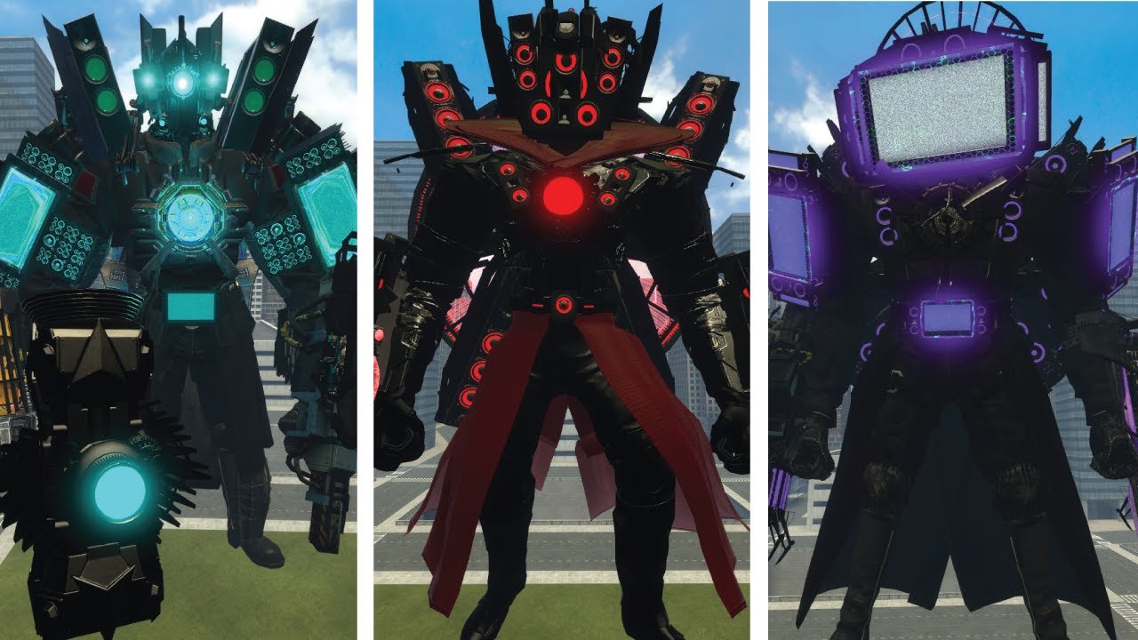 Astro hydra titan vs all Skibidi titan tvman , cameraman , speakerman ...