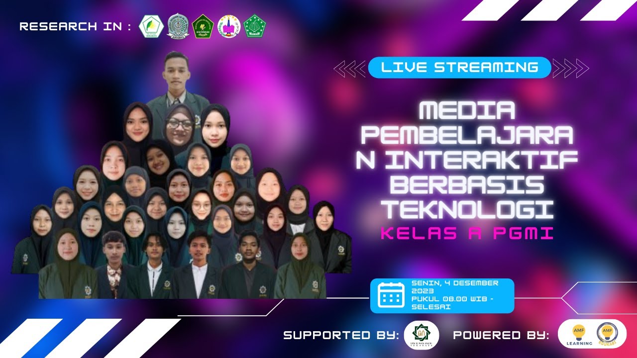 PGMI Live Streaming I - Media Pembelajaran Interaktif Berbasis Animasi ...
