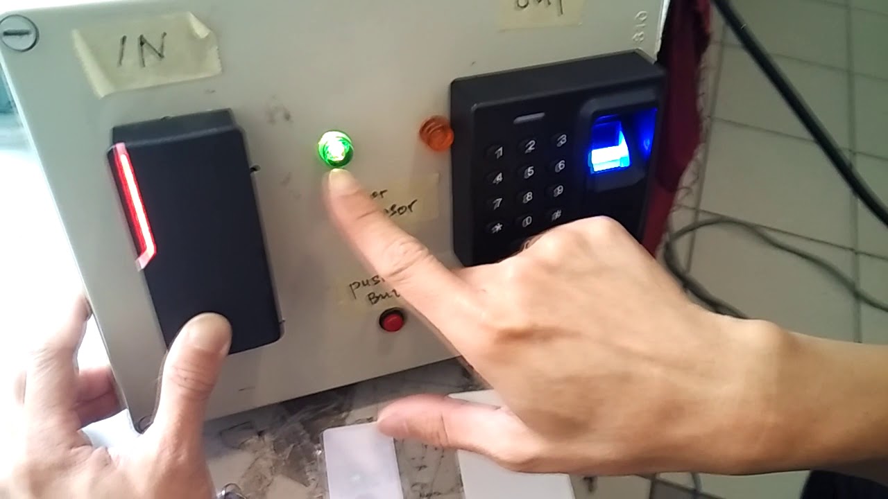 Program finger print to F6 - YouTube