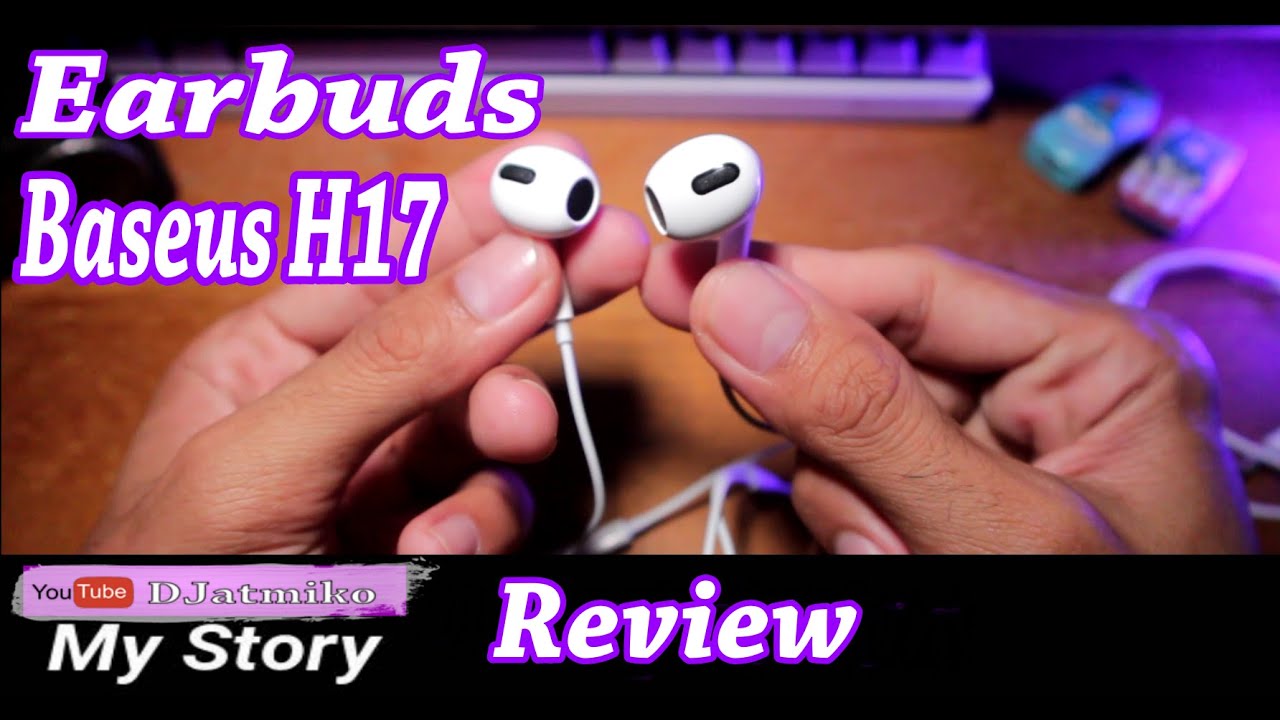 Earbuds Baseus H17 #review - YouTube