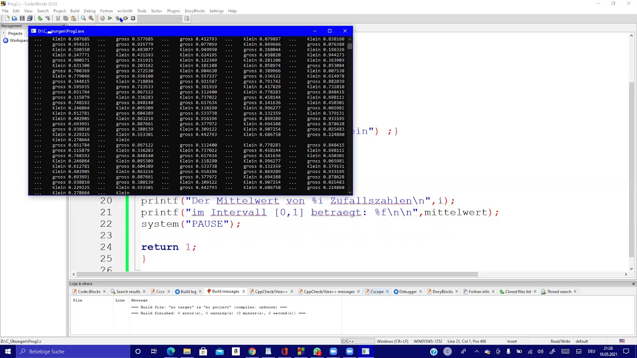 C Programmierung/Funktionen - YouTube