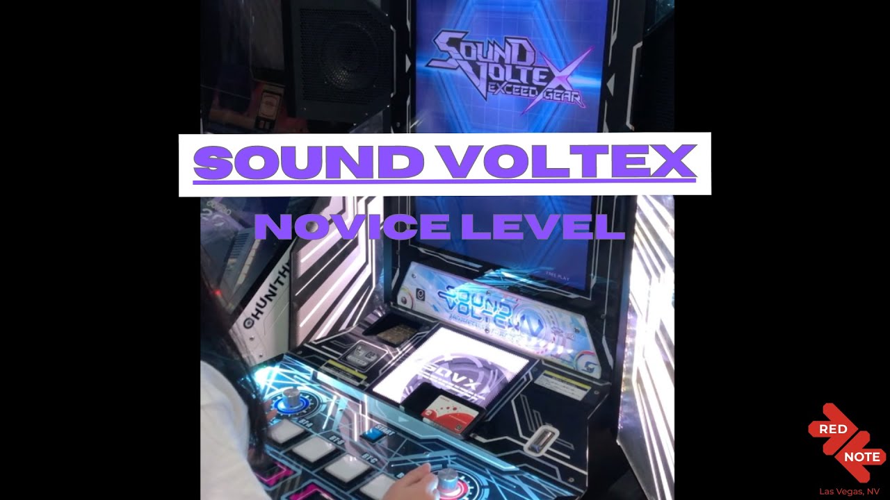 Sound Voltex Novice Level - YouTube