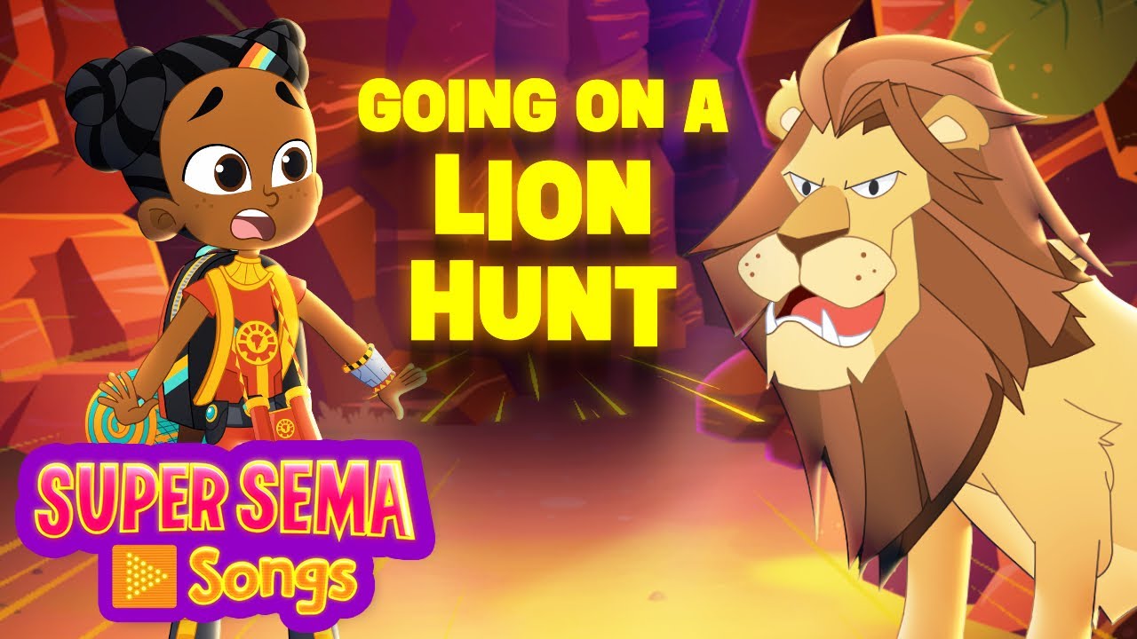 Going on a Bear Hunt | Find the Lion + Safari Animals | Super Sema Kids ...