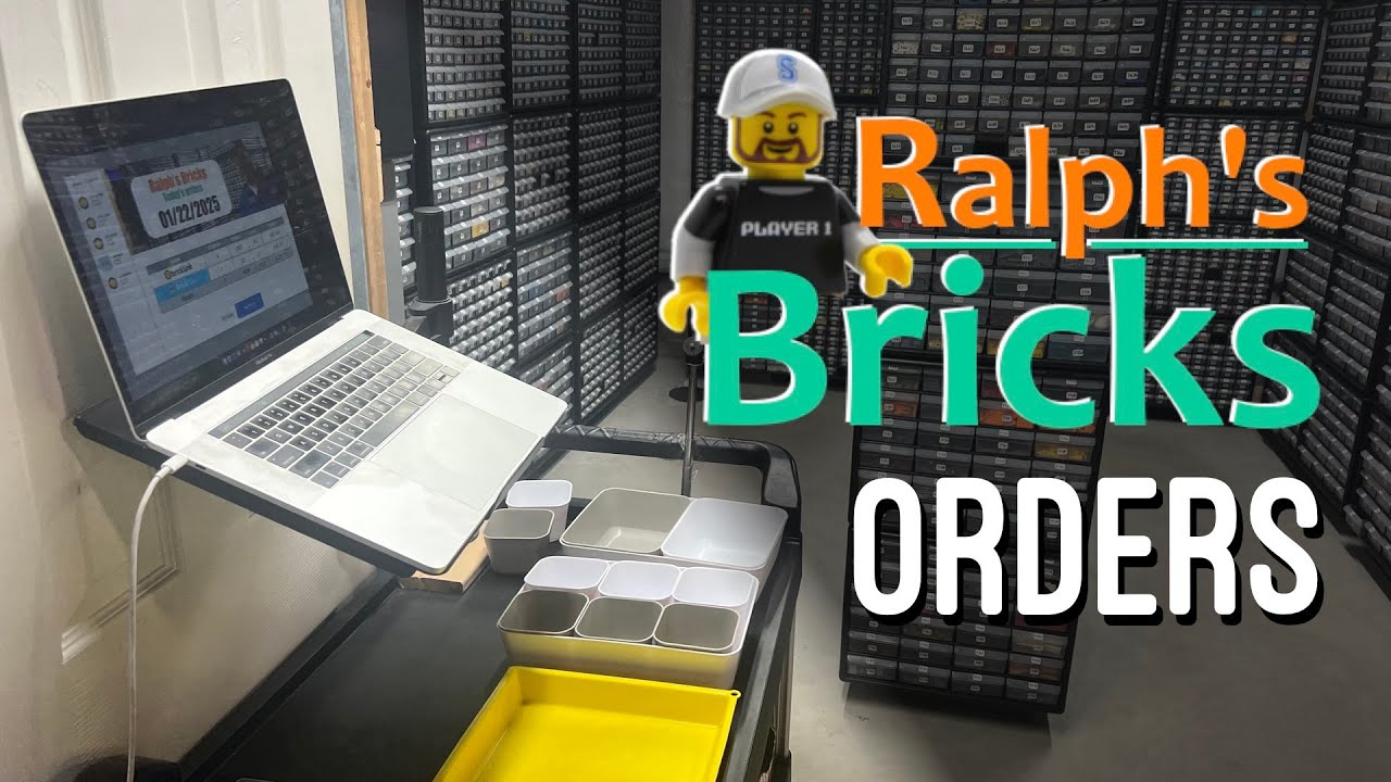 Pulling your Bricklink orders - January 22, 2025 | Ralph's Bricks - YouTube