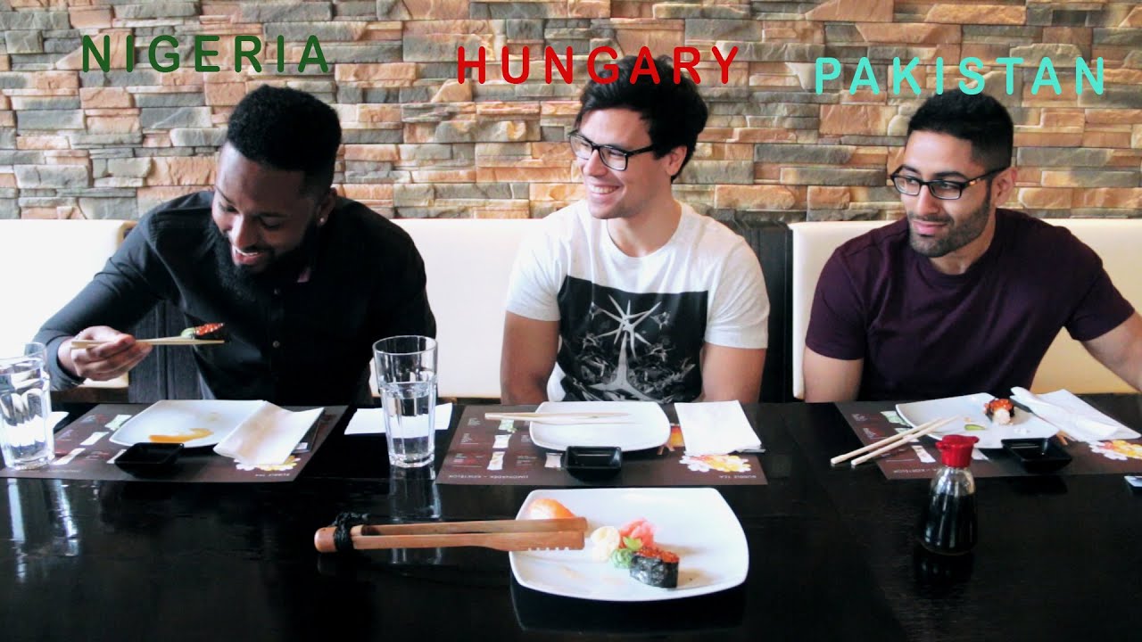 Non asians try Asian food - YouTube