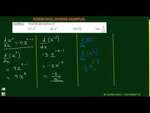 3 POWER RULE WORKED EXAMPLE - YouTube