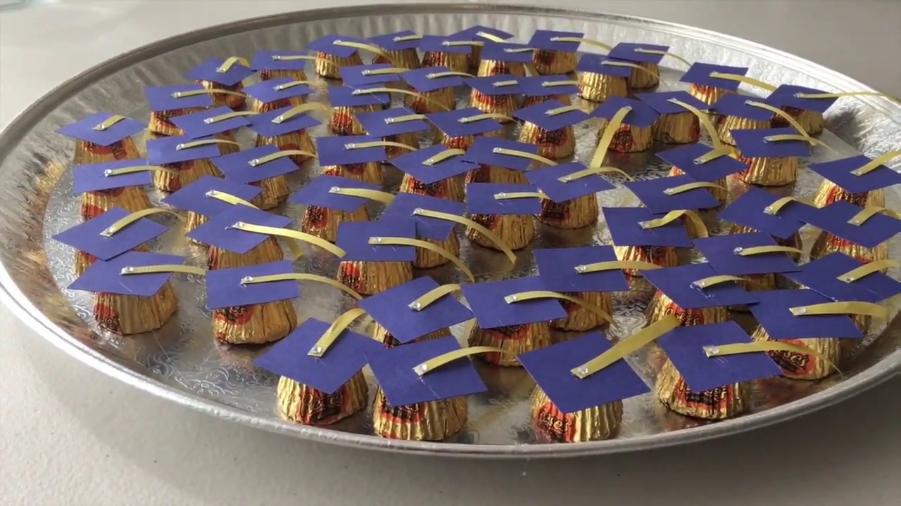 Reese's Graduation Caps - YouTube