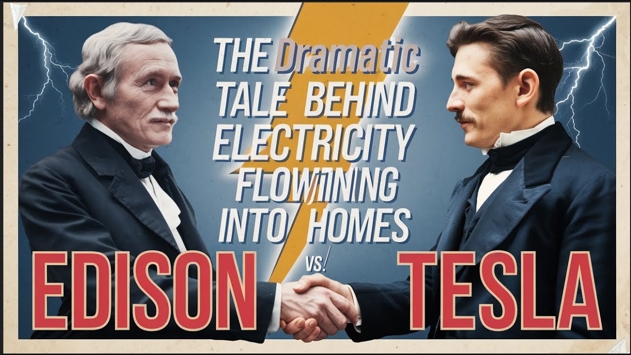 The Dramatic Tale Behind Electricity Flowing Into Homes (Edison vs ...