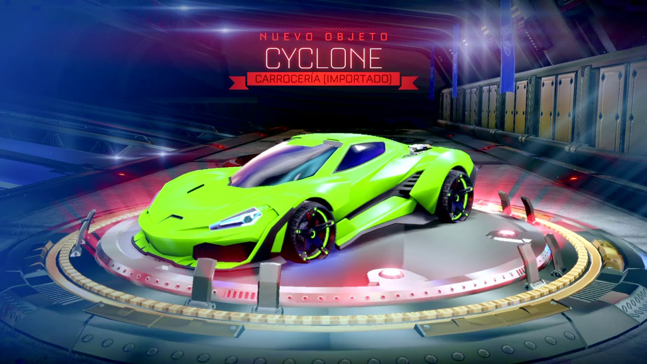 Me toca el CYCLONE Abriendo Drops (Rocket League) - YouTube