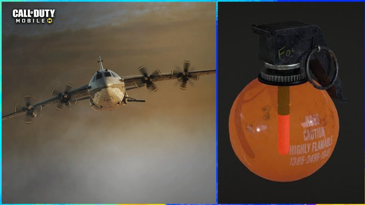 New Scorestreak "AC-130" and New Lethal "NAPALM GRENADE " | S9/S10 leaks - YouTube