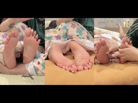 Asian feet tickling