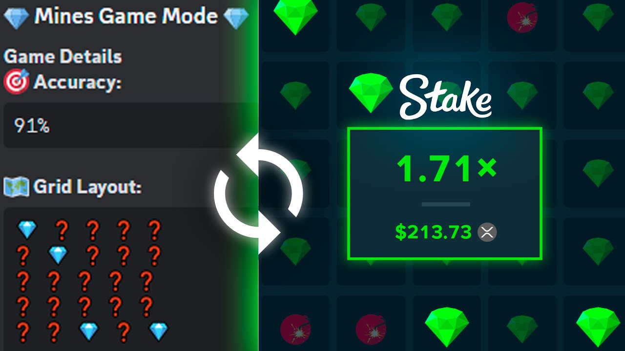 STAKE MINES GLITCH !! (PREDICTOR 95% ACCURACY) - YouTube