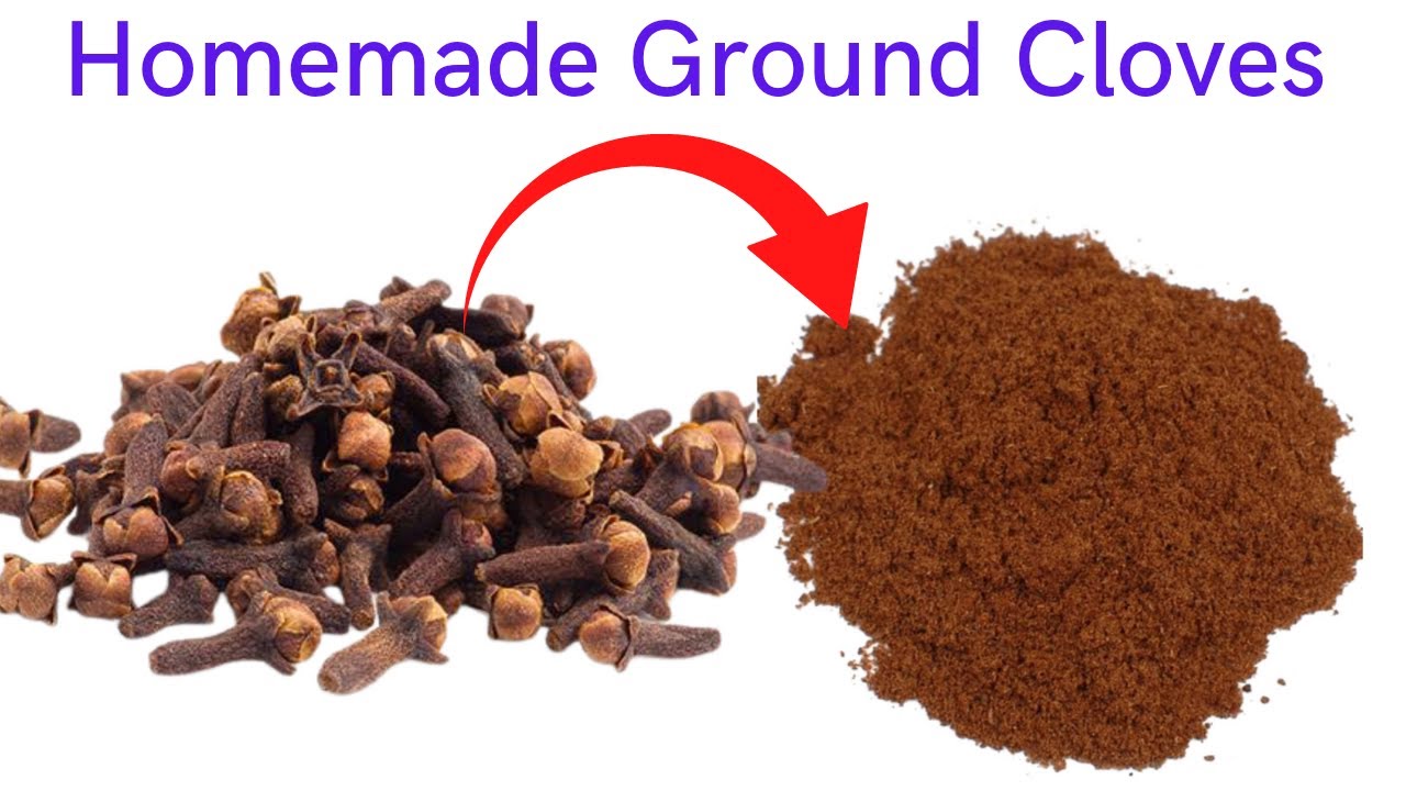 How to make ground clove at home | easy method - YouTube