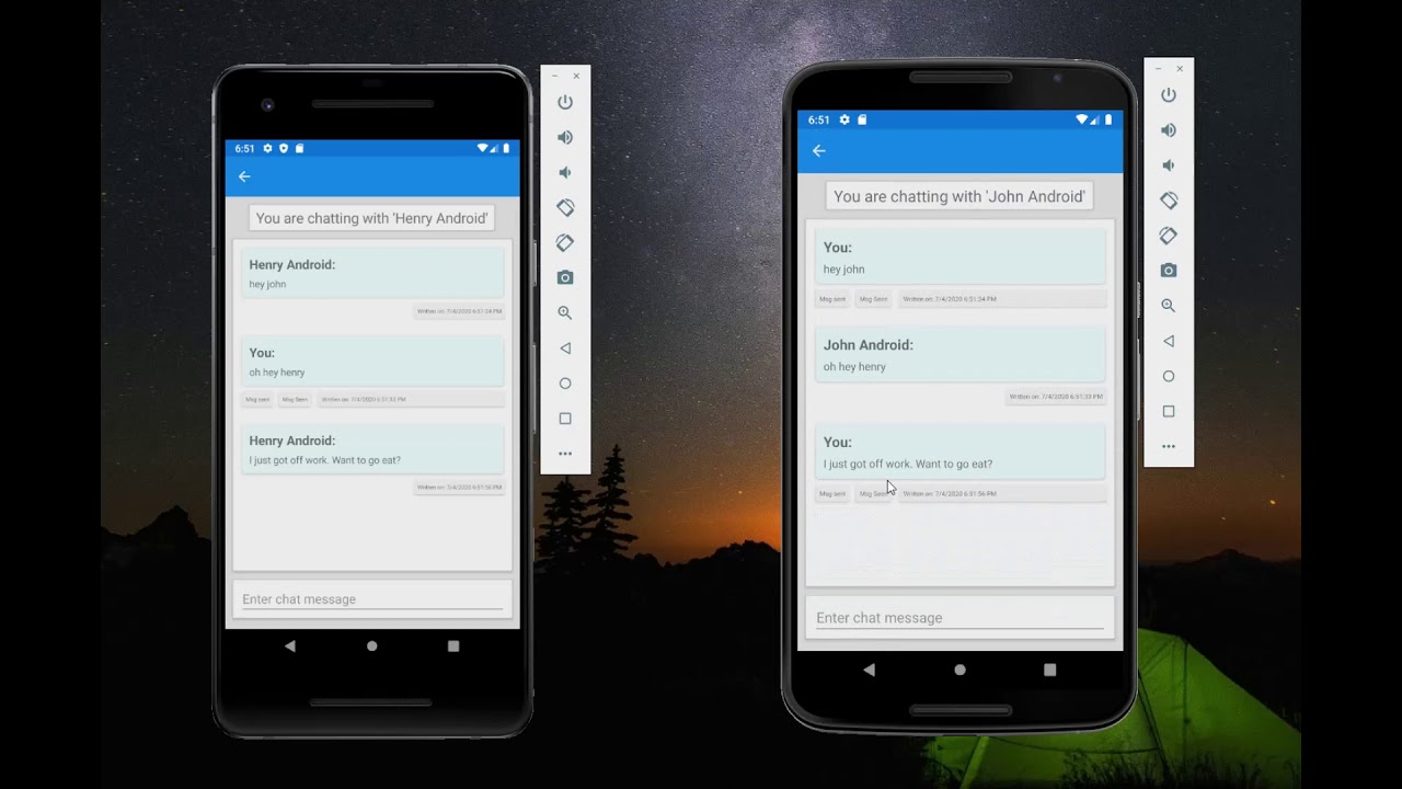 Chat Application Project Created Using Xamarinforms And Aspnet Core Source Available On