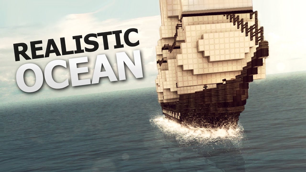 Realistic Ocean in Minecraft (VFX breakdown) - YouTube