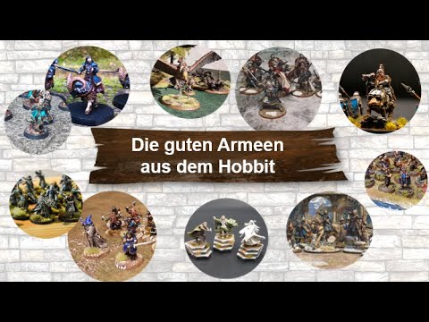 Armeen der guten Seite aus dem Hobbit- Überblicksvideo- Mittelerde ...