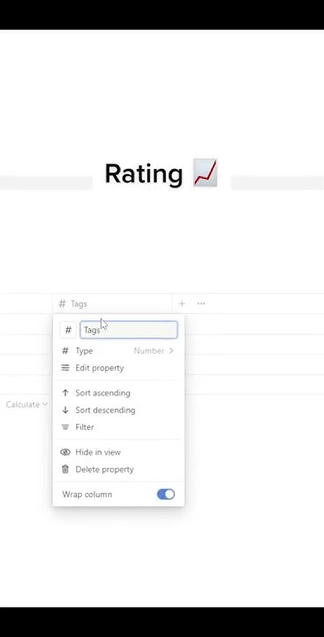 How to make a Star Rating in Notion - YouTube