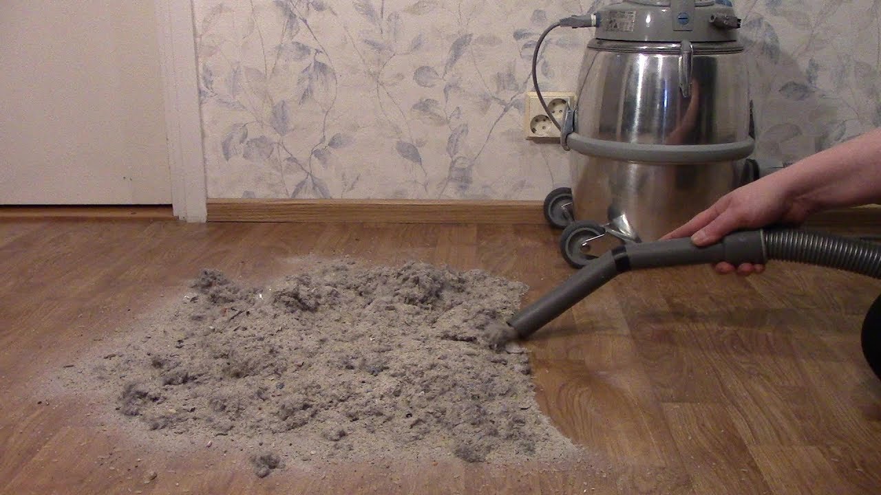 Ultimate Big Mess Test Vacuum: Nilfisk GM80 - YouTube