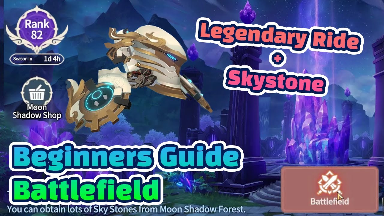 Battlefield Beginner Guide! Skystone + New Ride! [Summoners War ...