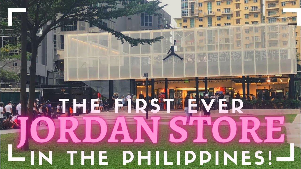 JORDAN STORE in Manila! - YouTube