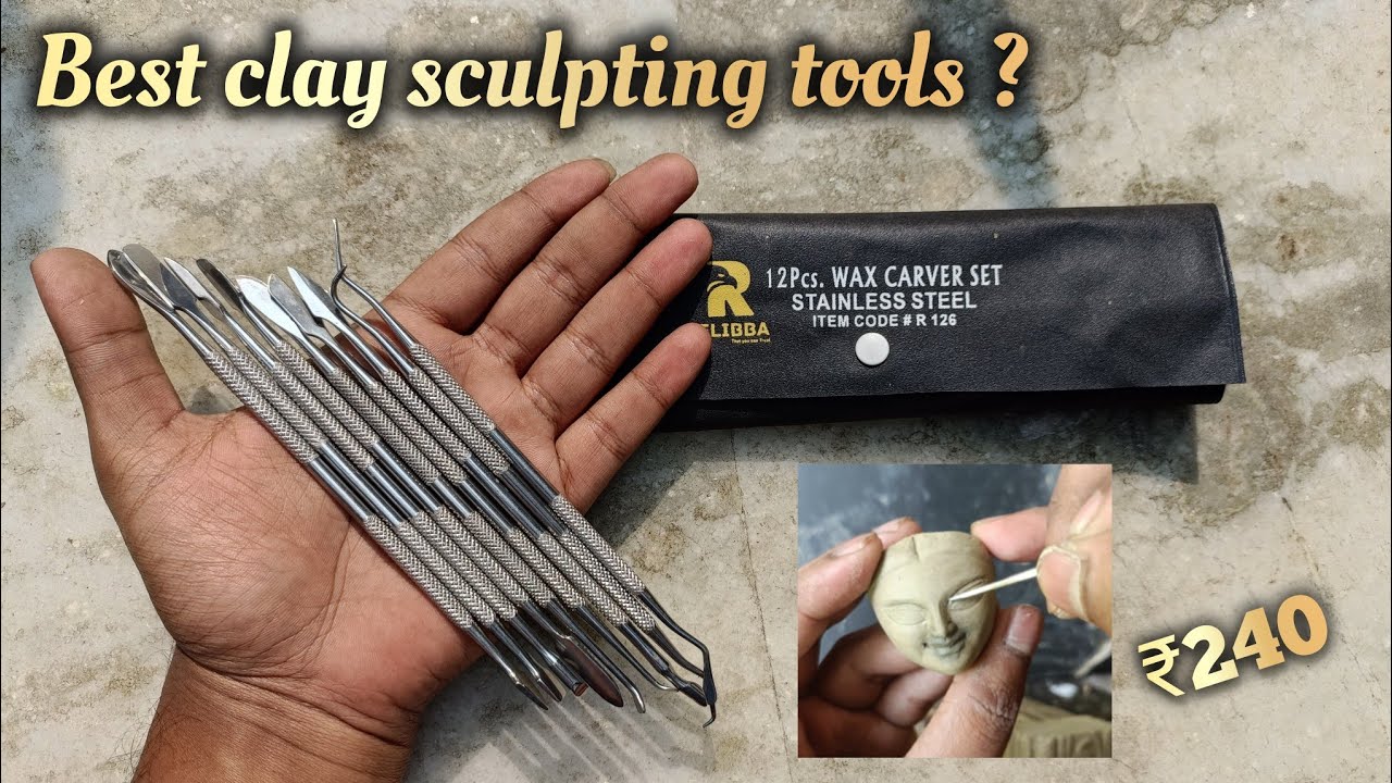 📌Best Sculpting Tools for Clay and Miniatures / Clay craft tools / Clay ...