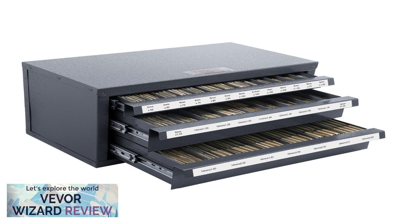 VEVOR Tap Dispenser Cabinet Three-Drawer Tap Organizer Cabinet for 3mm ...