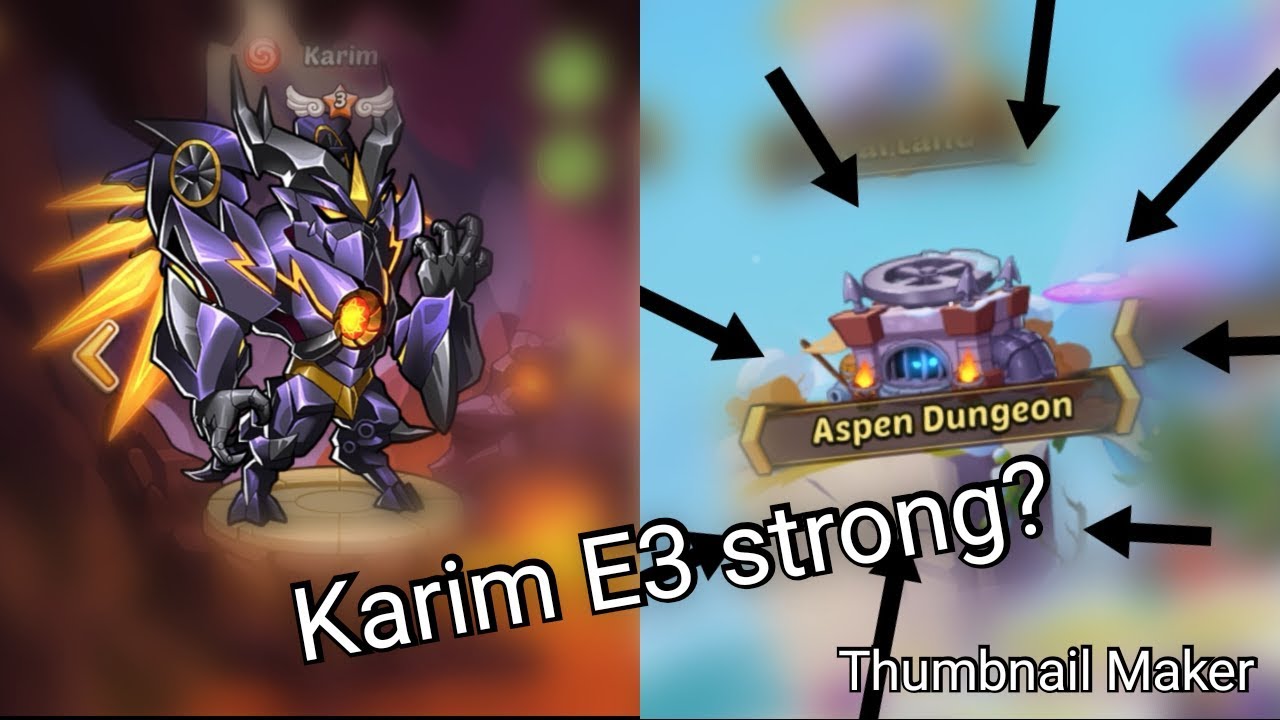 Idle heroes: karim E3 performence in aspen - YouTube
