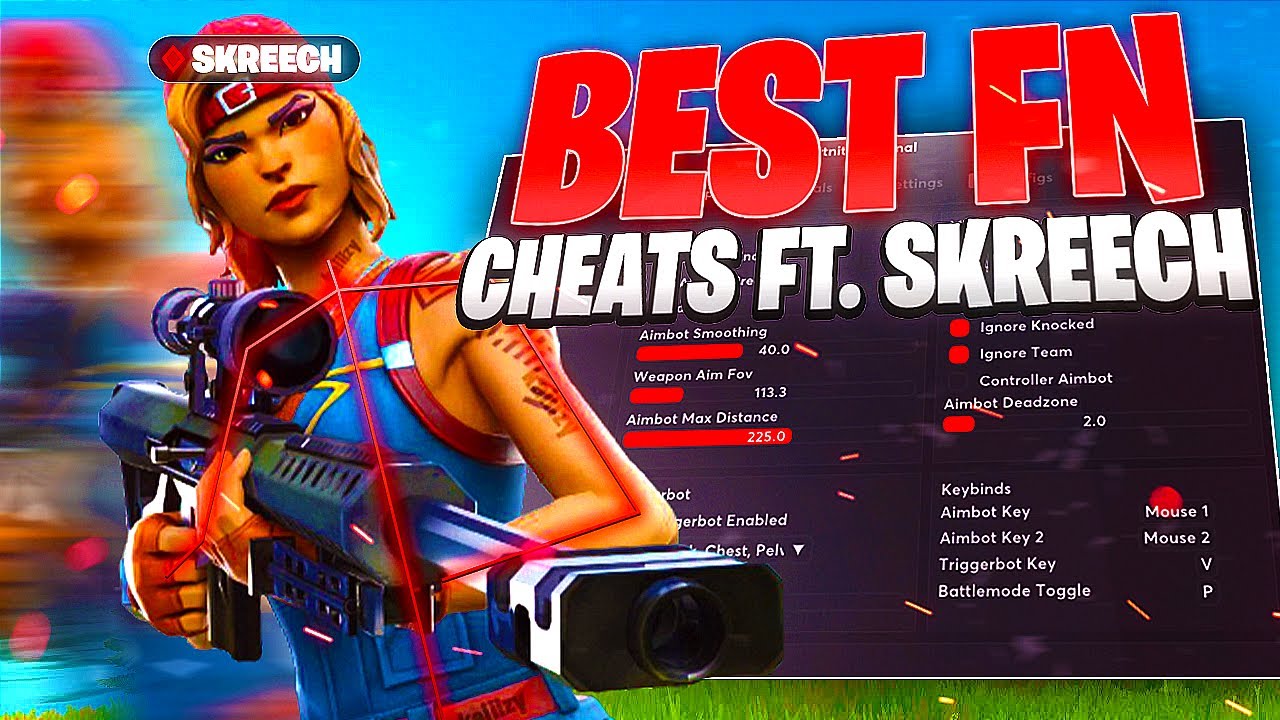 BEST FORTNITE CHEAT!?! SKREECH.GG IS DOMINATING THE FORTNITE CHEATS! 💯 ...