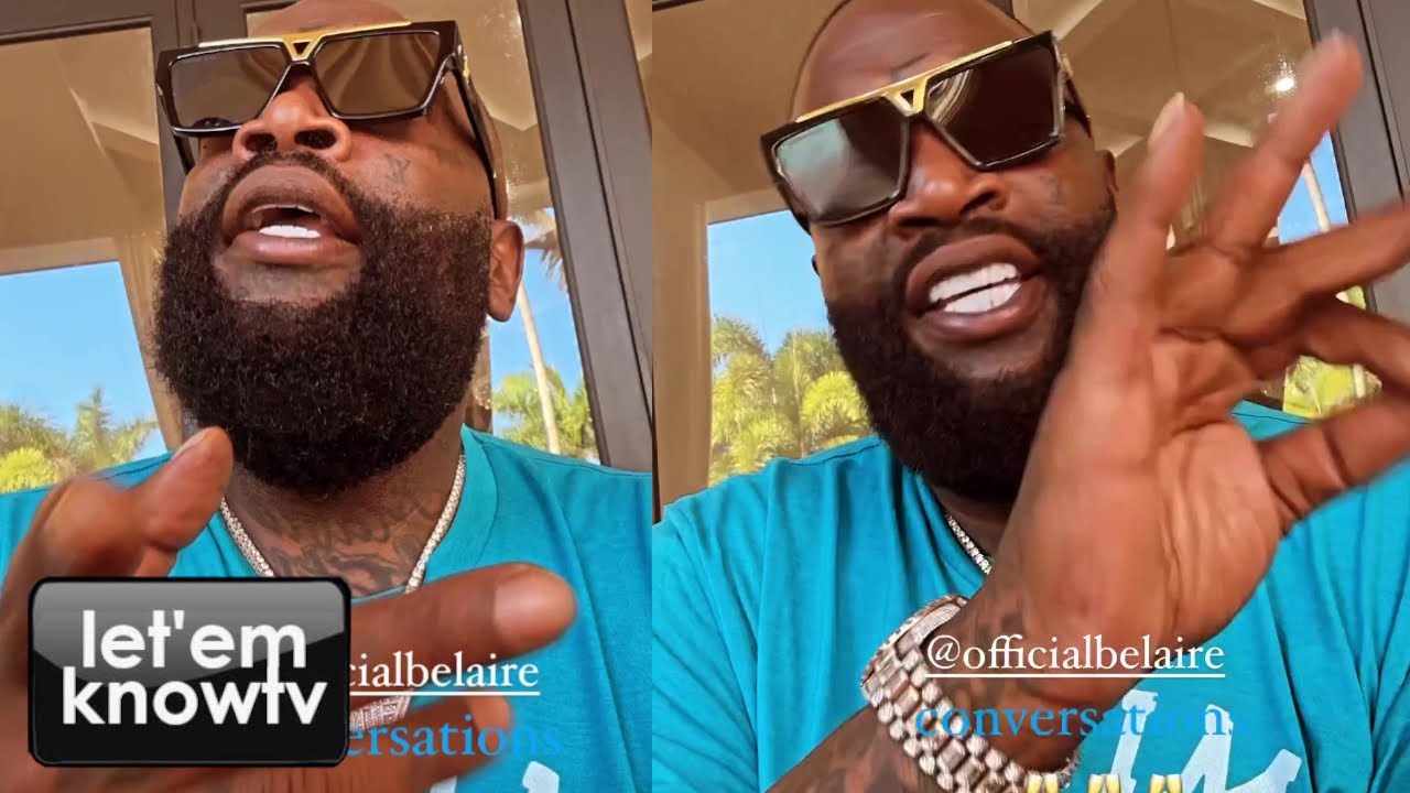 Rick Ross Says His Father Taught Him To Never Complain, As He Motivates ...