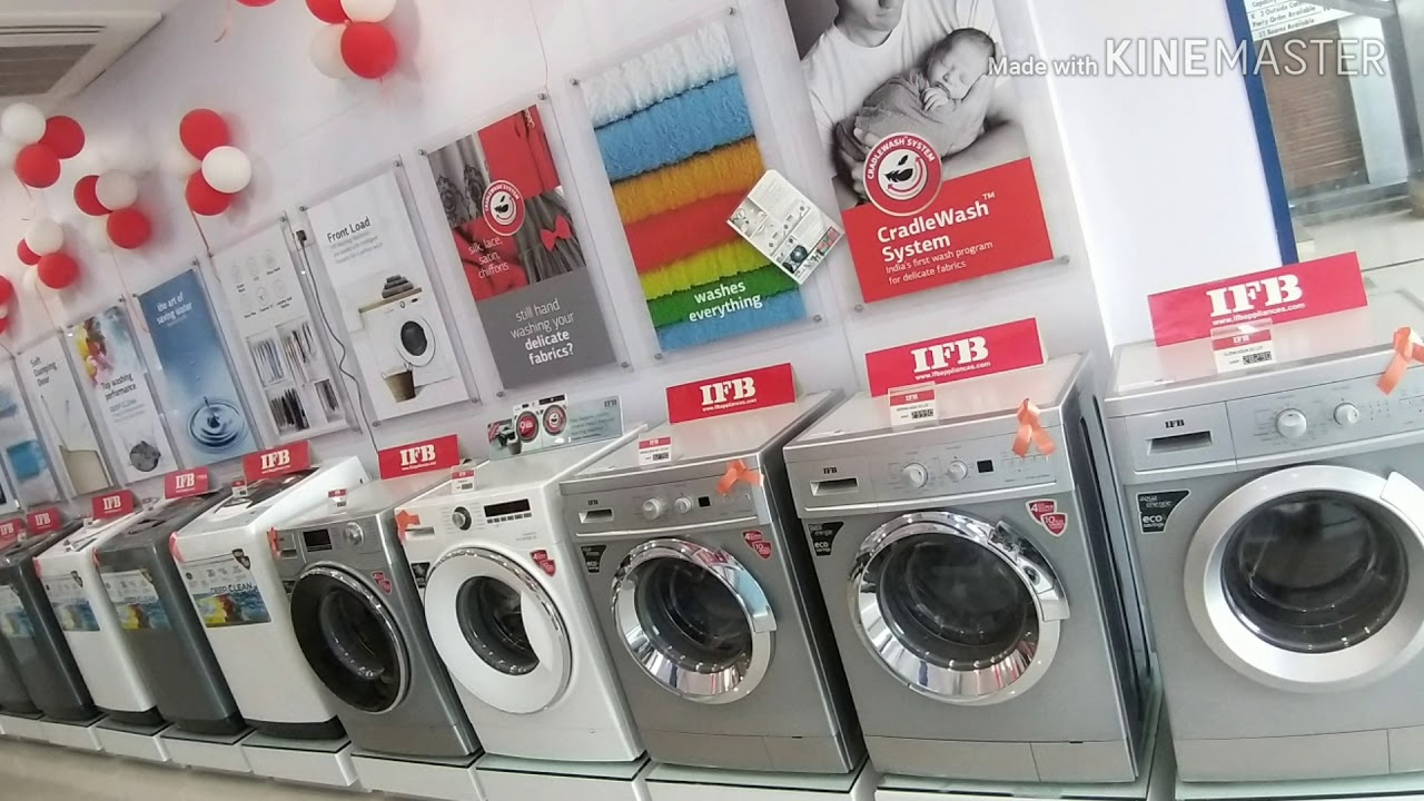 Grand opening of IFB POINT in Om Electronic Mundra - YouTube