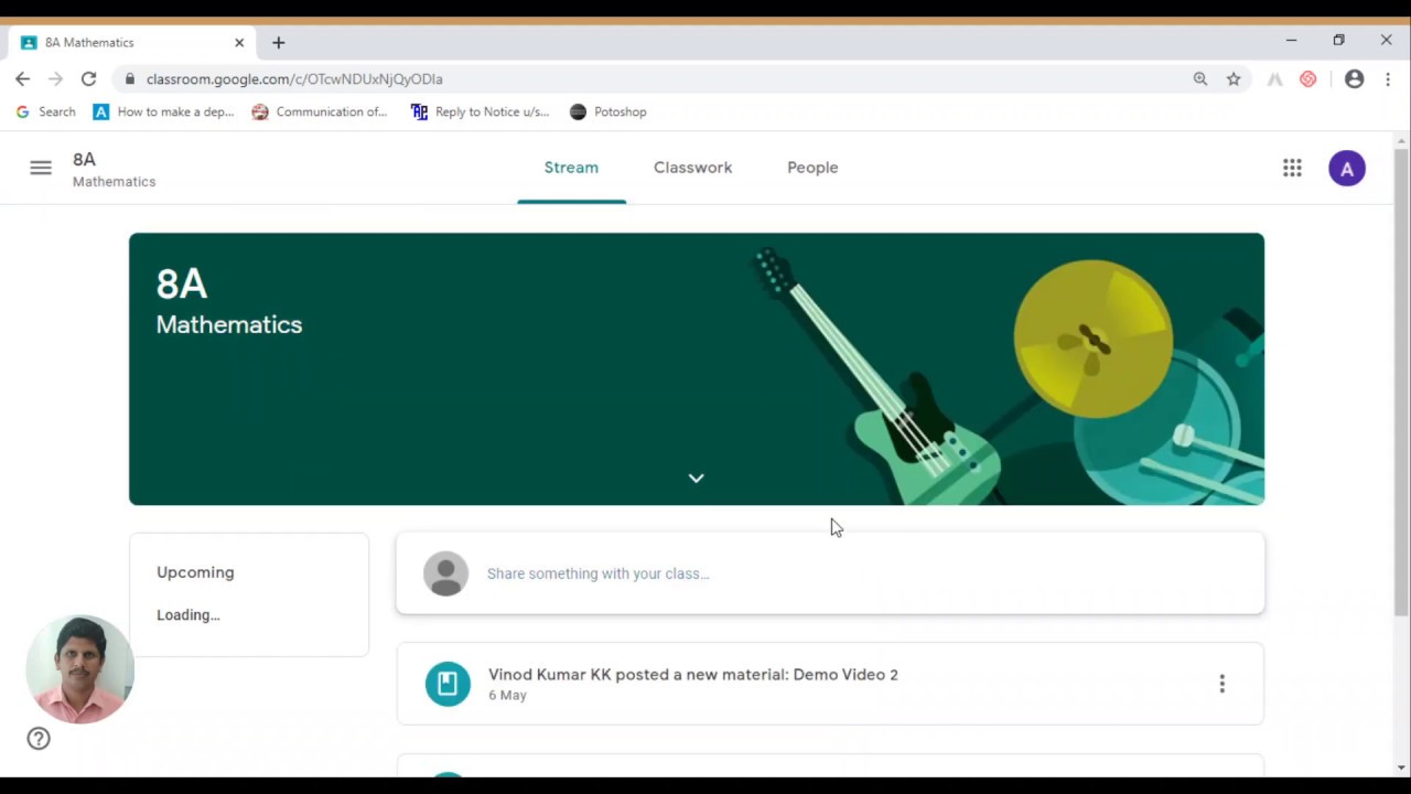 Google Classroom using Computer- Demo for Students - YouTube