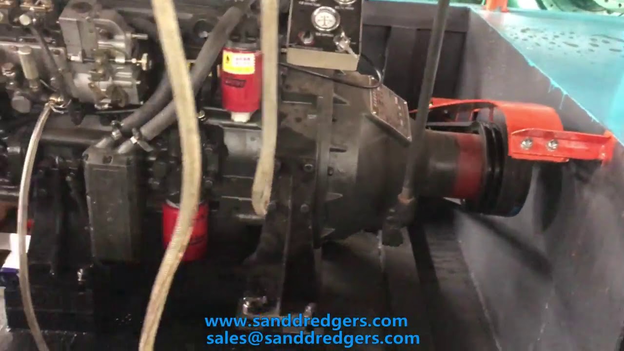 High Efficiency 6 inch Sand Dredger - YouTube