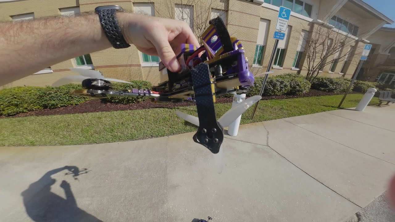 Breaking an Arm at College // FPV Flapping and Flying - YouTube