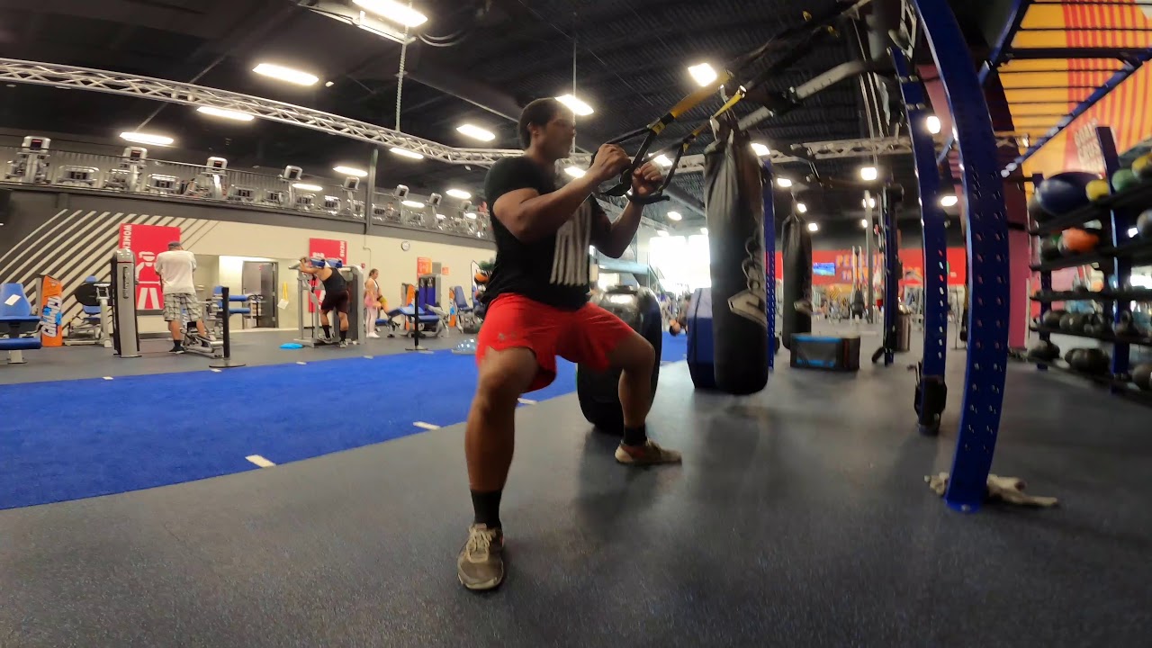 TRX Sumo Squats - YouTube