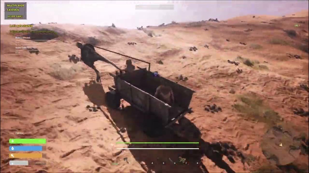 Multiplayer CaveMen - Trailer 2 - NOW on Steam! - YouTube