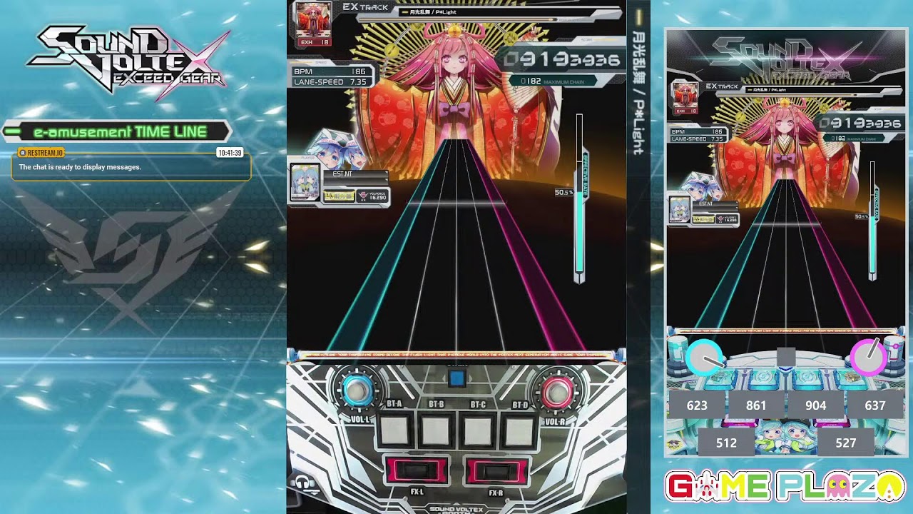 광주 게임플라자 SOUND VOLTEX EXCEED GEAR - YouTube