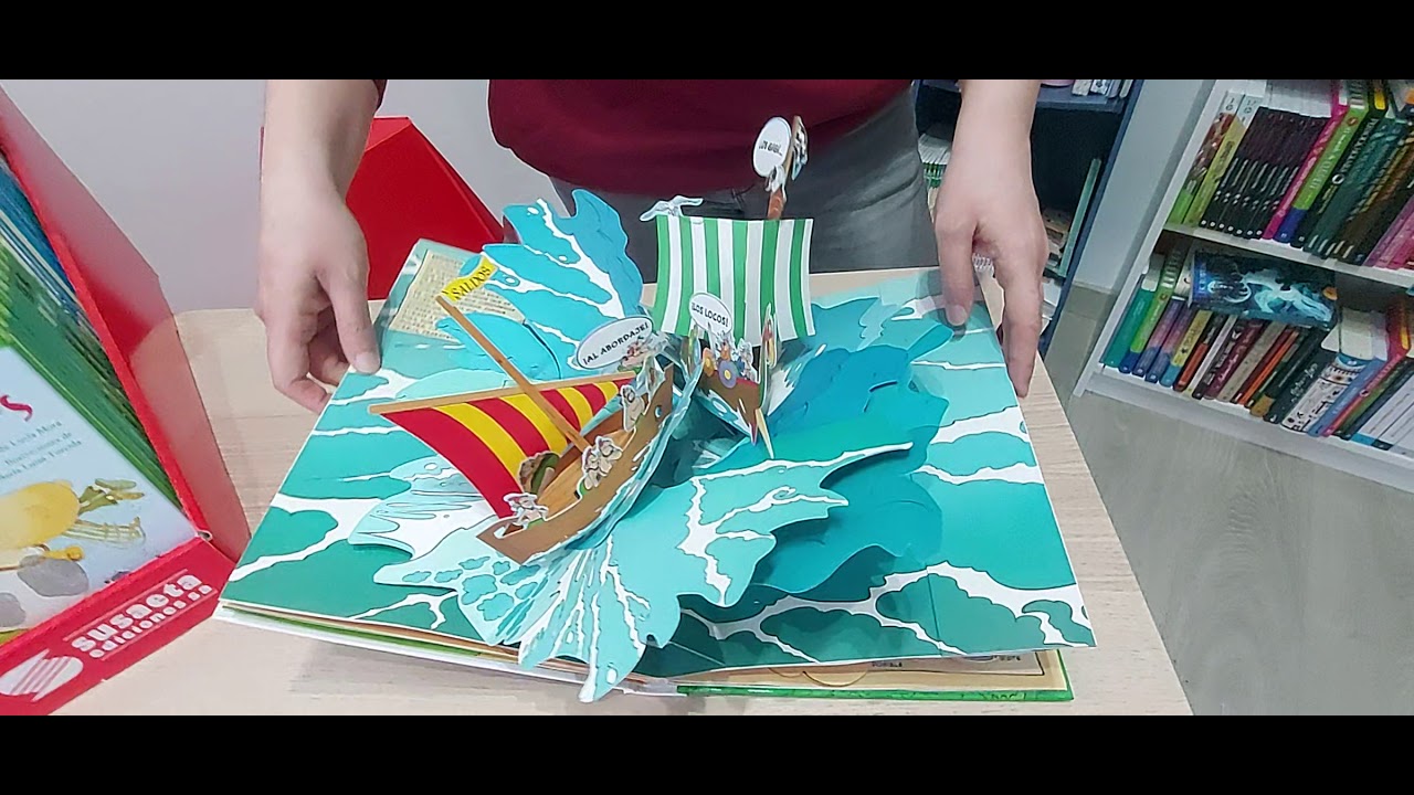 Un libro pop up fascinante - YouTube