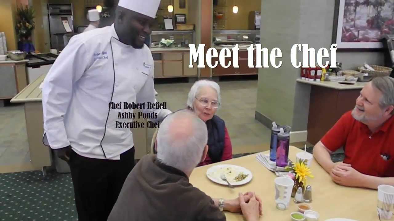 Meet the TOP Senior Living CHEF - Ashby Ponds - YouTube