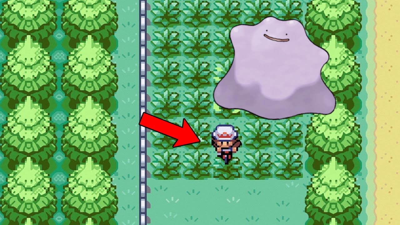 How To Find Ditto in Pokemon FireRed & LeafGreen - YouTube