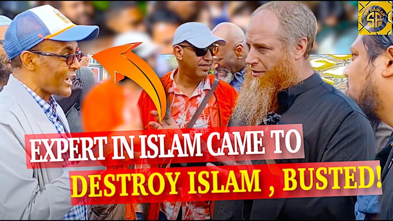 EXPERT in Islam Came to DESTR0Y Islam, Destroyed Yusuf Stratford Speaker's corner - YouTube