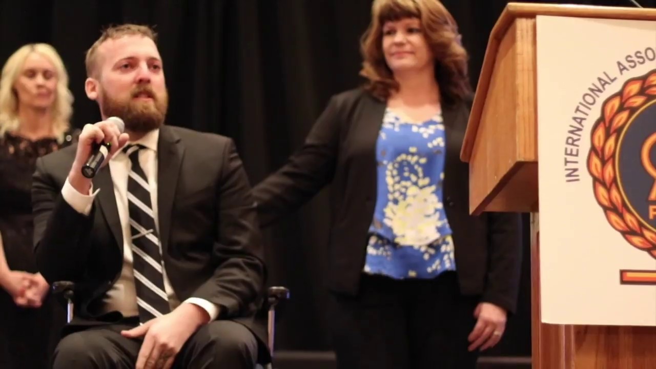 Oregon State Trooper Nic Cederberg named IACP Trooper of the Year - YouTube