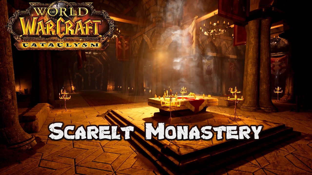 Scarlet Monastery - Cataclysm Classic - Worgen Warrior - Ep.13 - YouTube