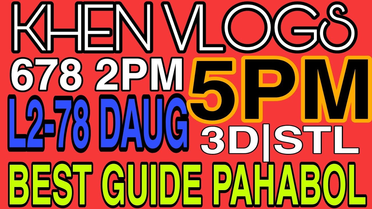 5pm best guide pahabol tara sa live.congrats lasto 78 target - YouTube