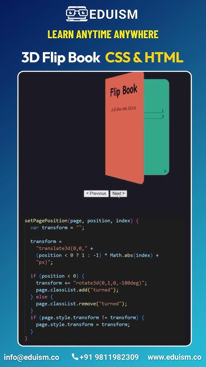 3d Flip Book Css And Htmlcssbeginners Html Css Webdeveloper Websitedevelopment Coding Ai