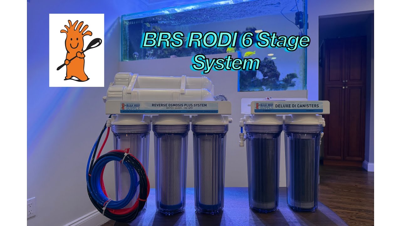 BRS Six Stage RODI System Unboxing And Install - YouTube